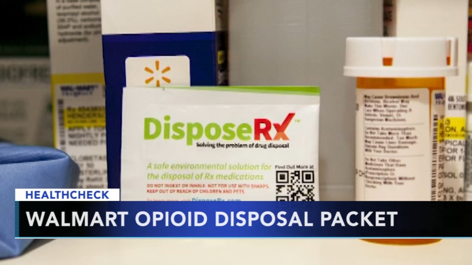 Walmart offering opioid disposal packet - 6abc Philadelphia