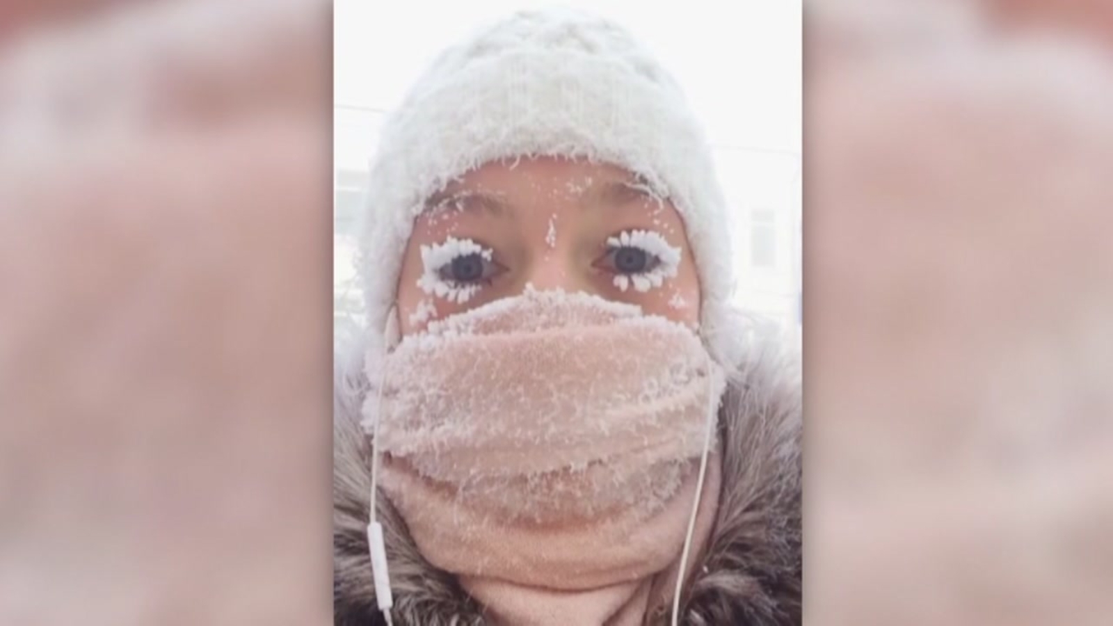 Even the eyelashes freeze: Yakutia, Russia sees minus 88.6 degrees F ...