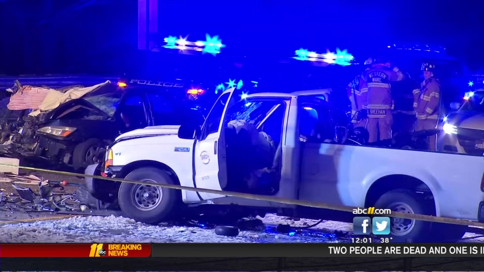 2 killed, 2 injured in crash on I-40 W in Raleigh - ABC11 Raleigh-Durham