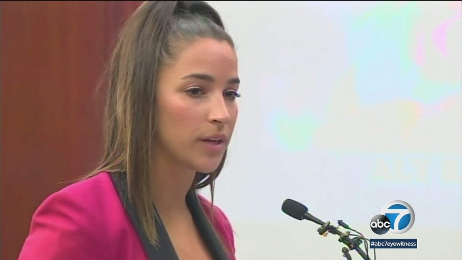 Olympian Aly Raisman confronts disgraced doctor in court, wishes him 'a ...