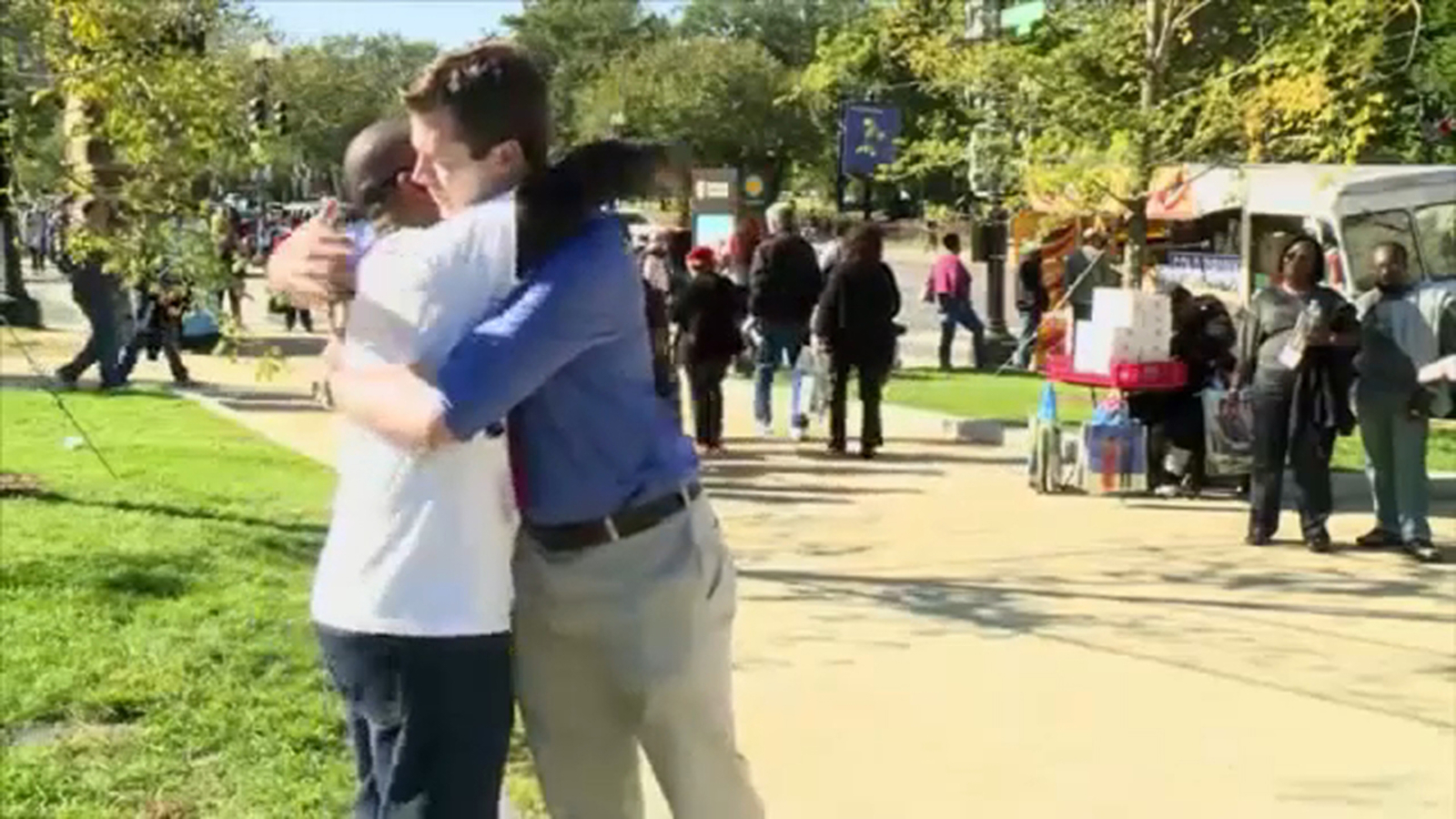 How about a hug: It's National Hugging Day - ABC7 New York