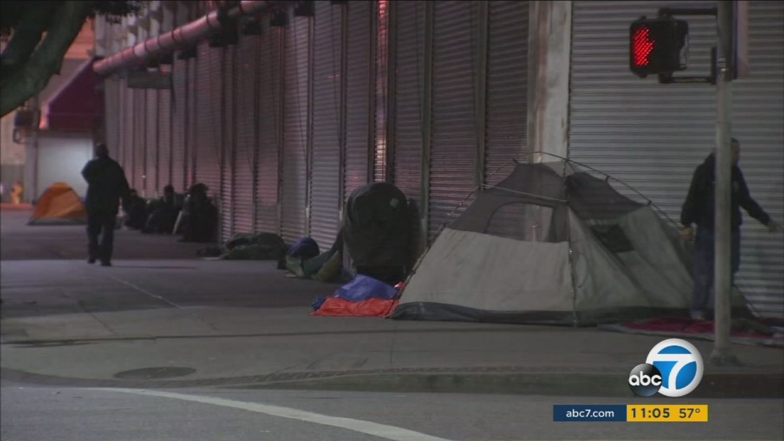 Volunteers hitting LA's streets to count growing homeless population ...