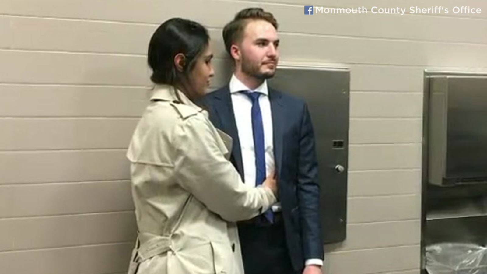 Watch: Couple gets married in NJ courthouse restroom after unusual ...