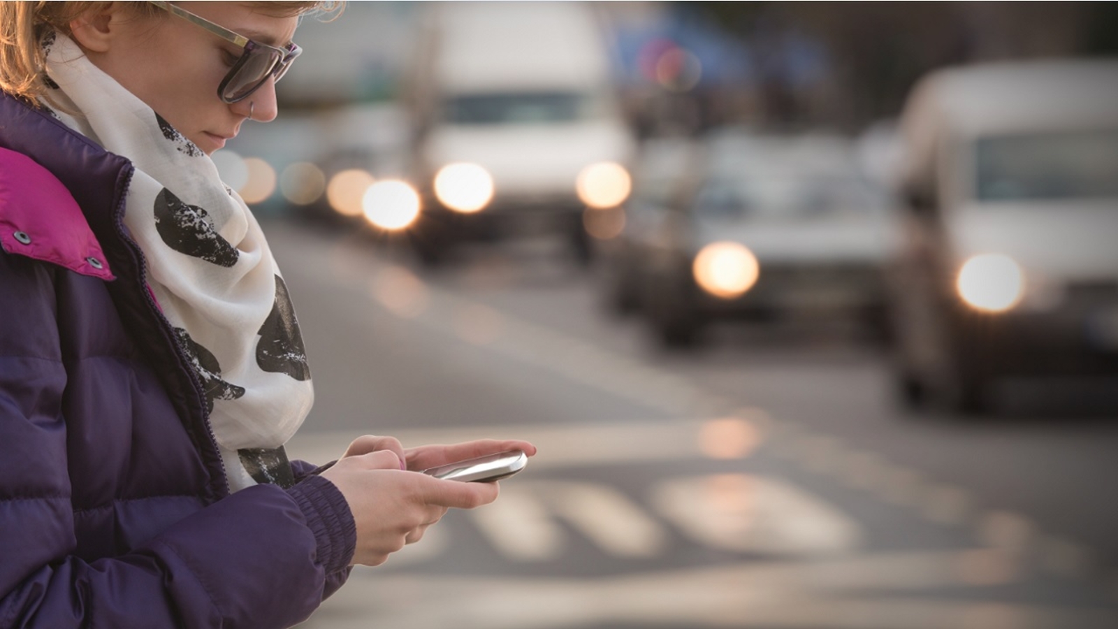 Could you get a ticket for texting while crossing the street in one New ...
