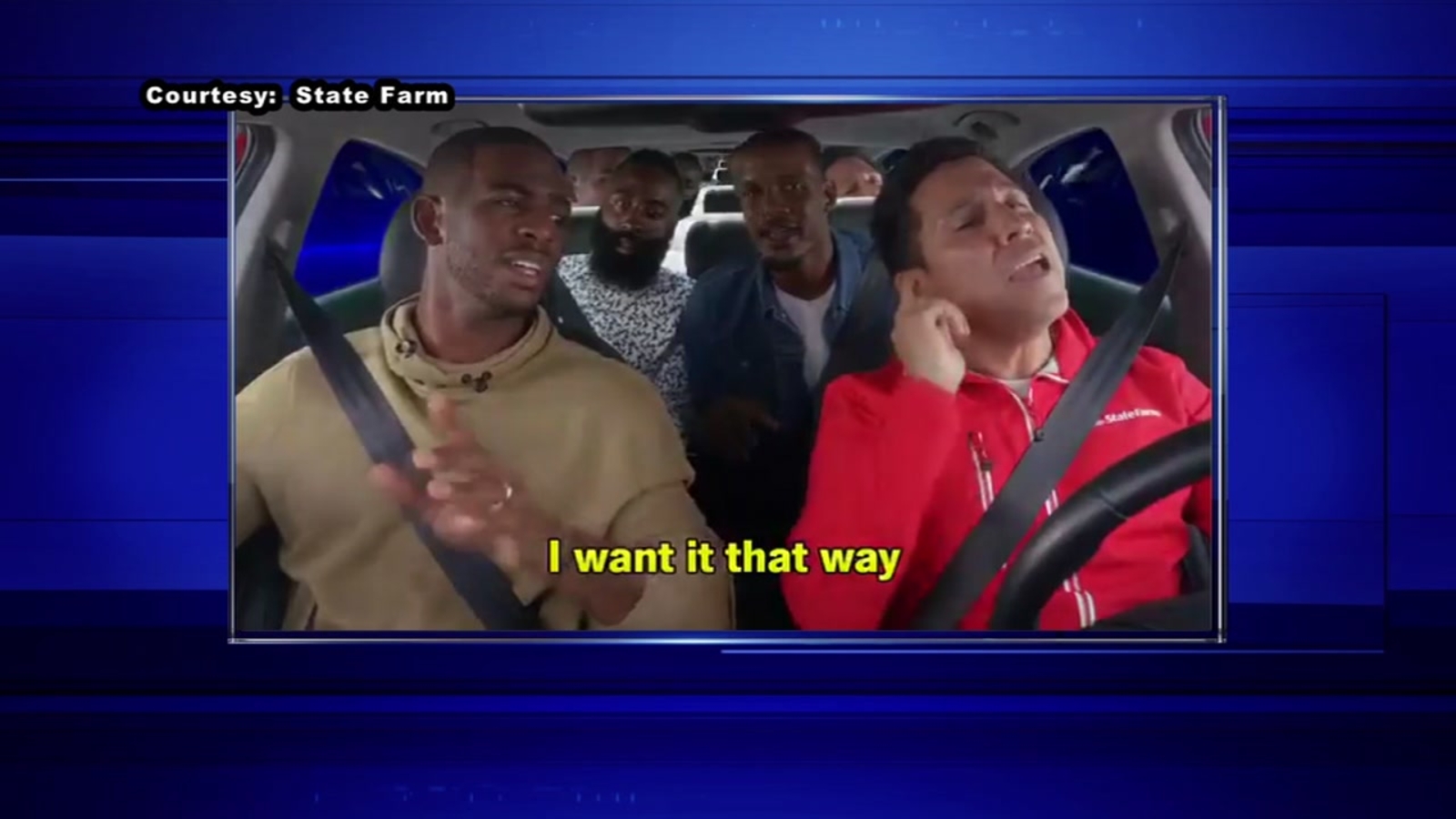 "I want it that way!" Rockets players sing along in hilarious State ...