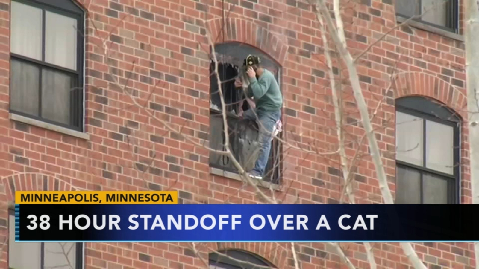 Dispute over cat sparks 38-hour standoff in Minneapolis - 6abc Philadelphia