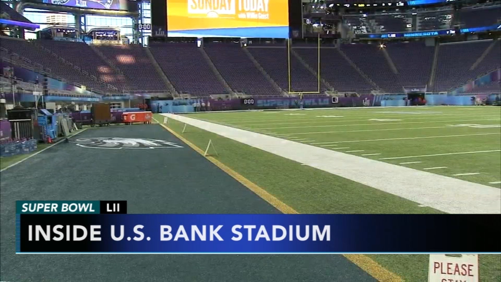 A look inside U.S. Bank Stadium, home of Super Bowl LII - 6abc Philadelphia