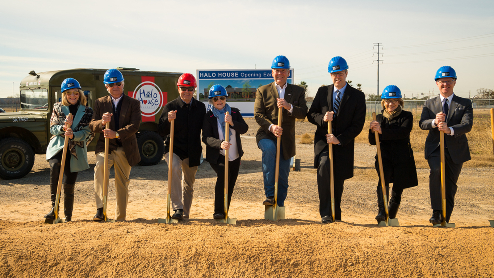 Halo House groundbreaking ceremony - ABC13 Houston