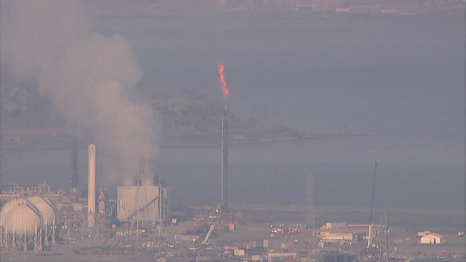Excess flaring reported at Richmond's Chevron refinery - ABC7 San Francisco