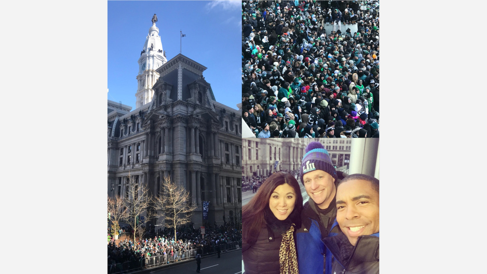 Spectacular victory celebration from City Hall - 6abc Philadelphia