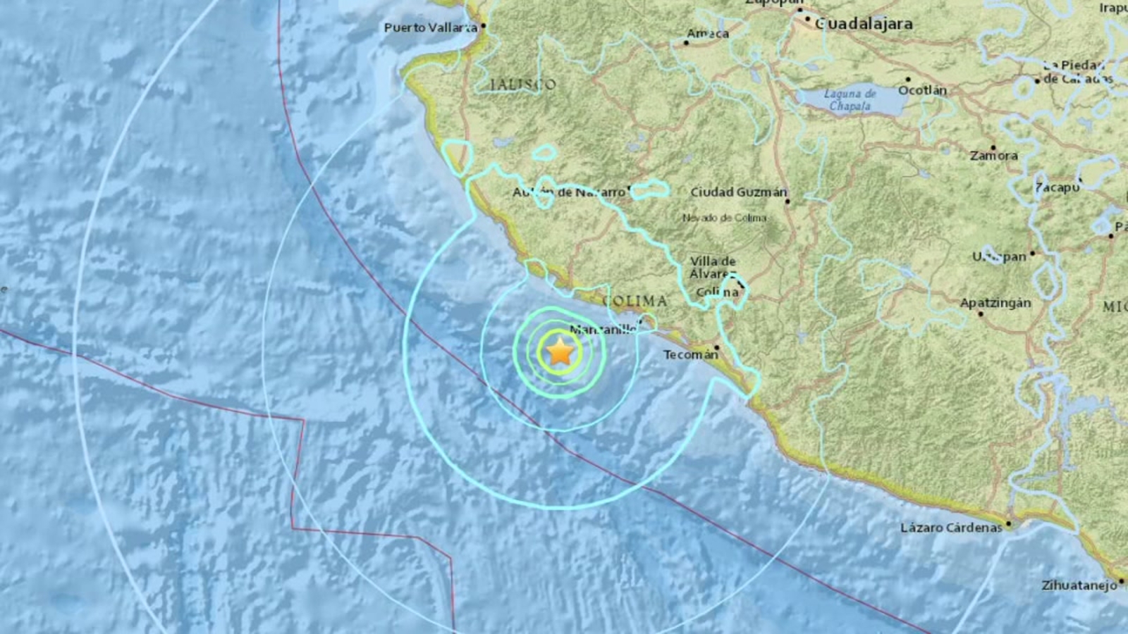 Earthquake strikes off Mexico coast - ABC7 Chicago