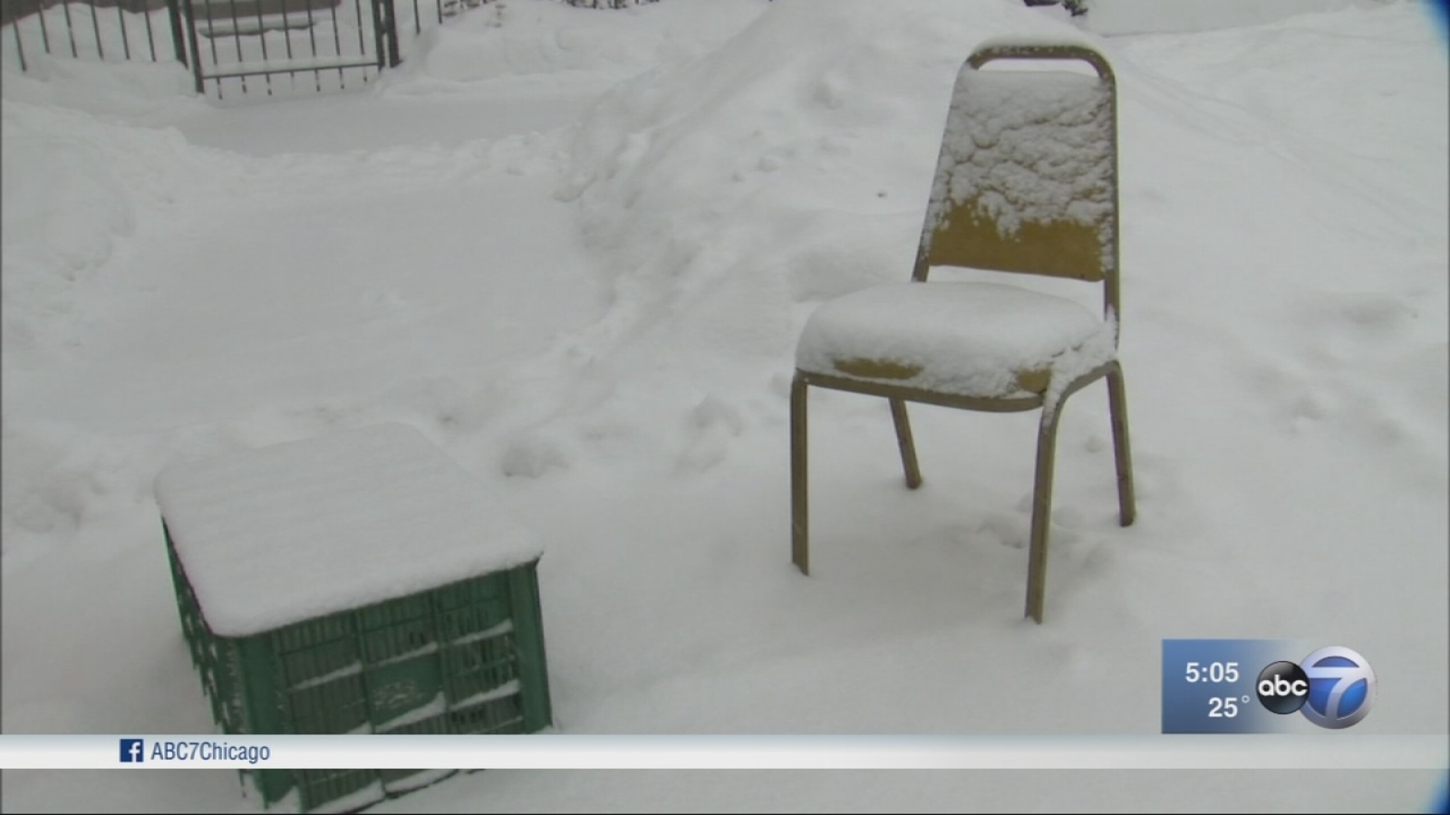 Heavy snowfall brings 'dibs' back to Chicago streets - ABC7 Chicago