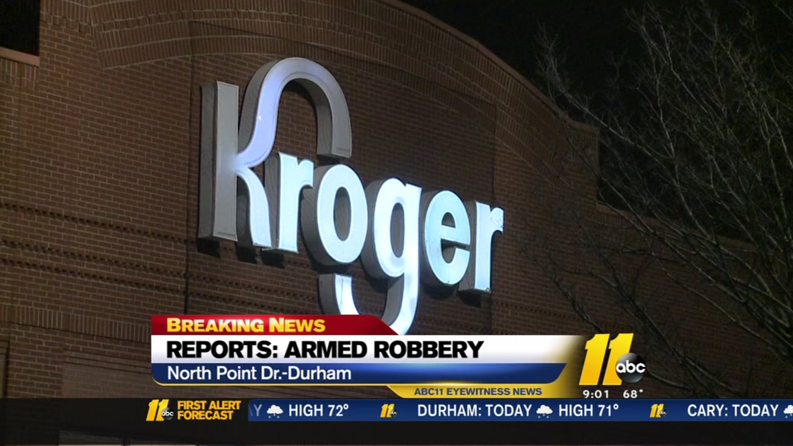 Durham police seek 2 suspects in Kroger armed robbery - ABC11 Raleigh ...