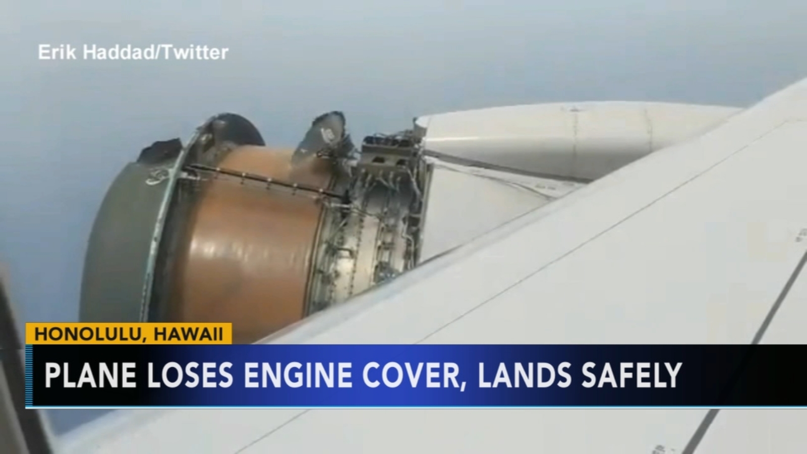 Official: Flight lands in Honolulu after losing engine cover - 6abc ...