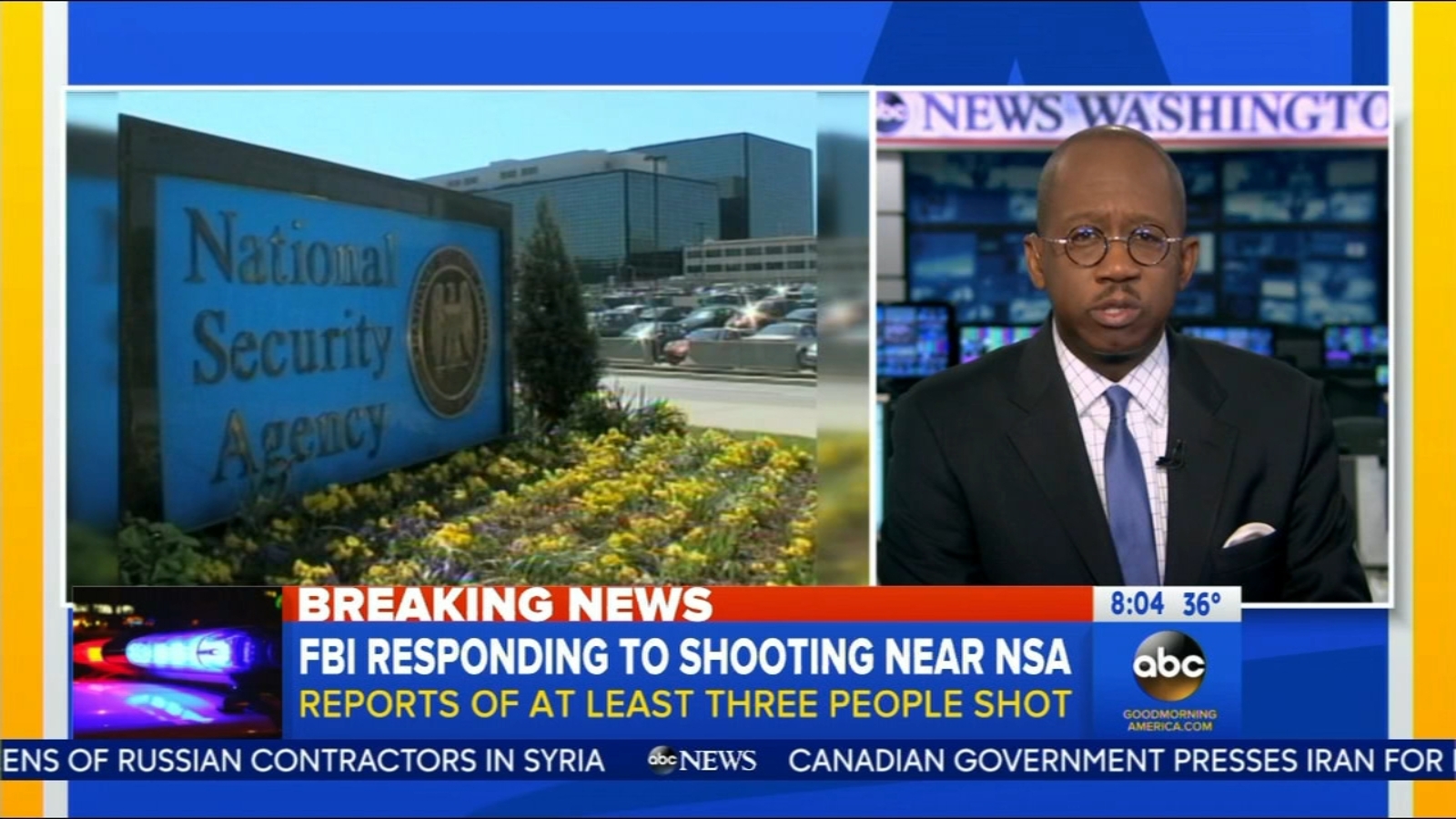 Suspect held, SUV stopped after shooting at NSA gate - ABC13 Houston