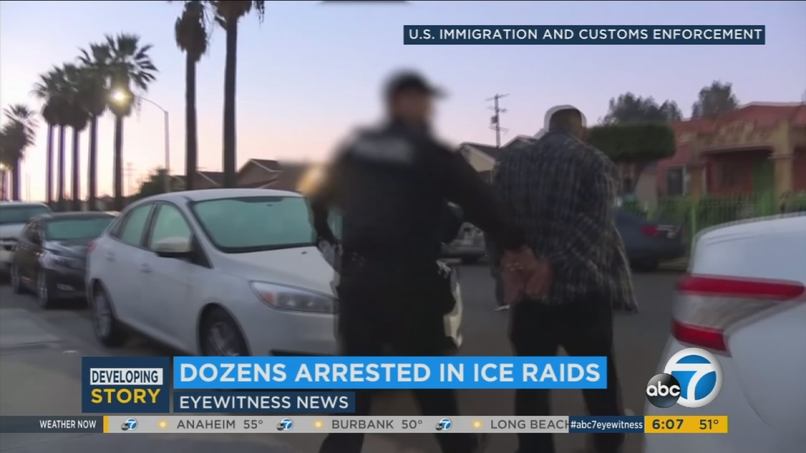 ICE arrests dozens in Los Angeles area immigration crackdown - ABC7 Los Angeles
