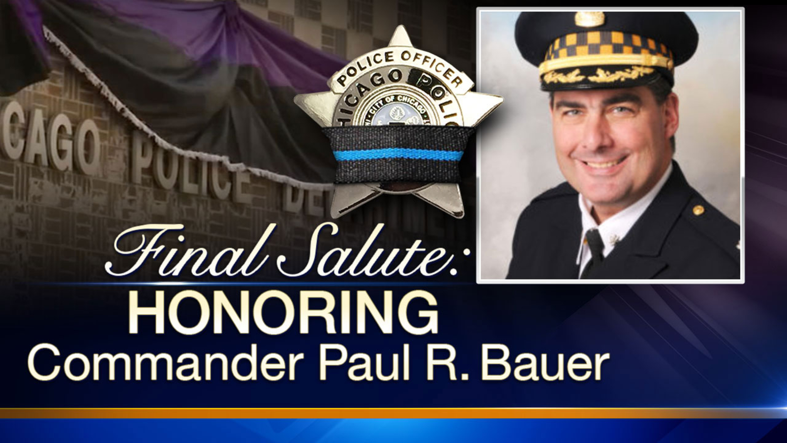 Funeral procession route for Commander Paul Bauer - ABC7 Chicago