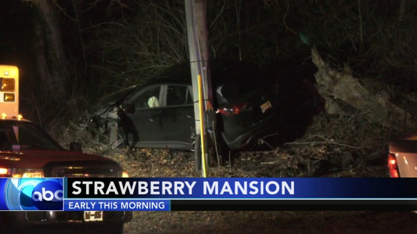 Police investigate crash in Fairmount Park - 6abc Philadelphia