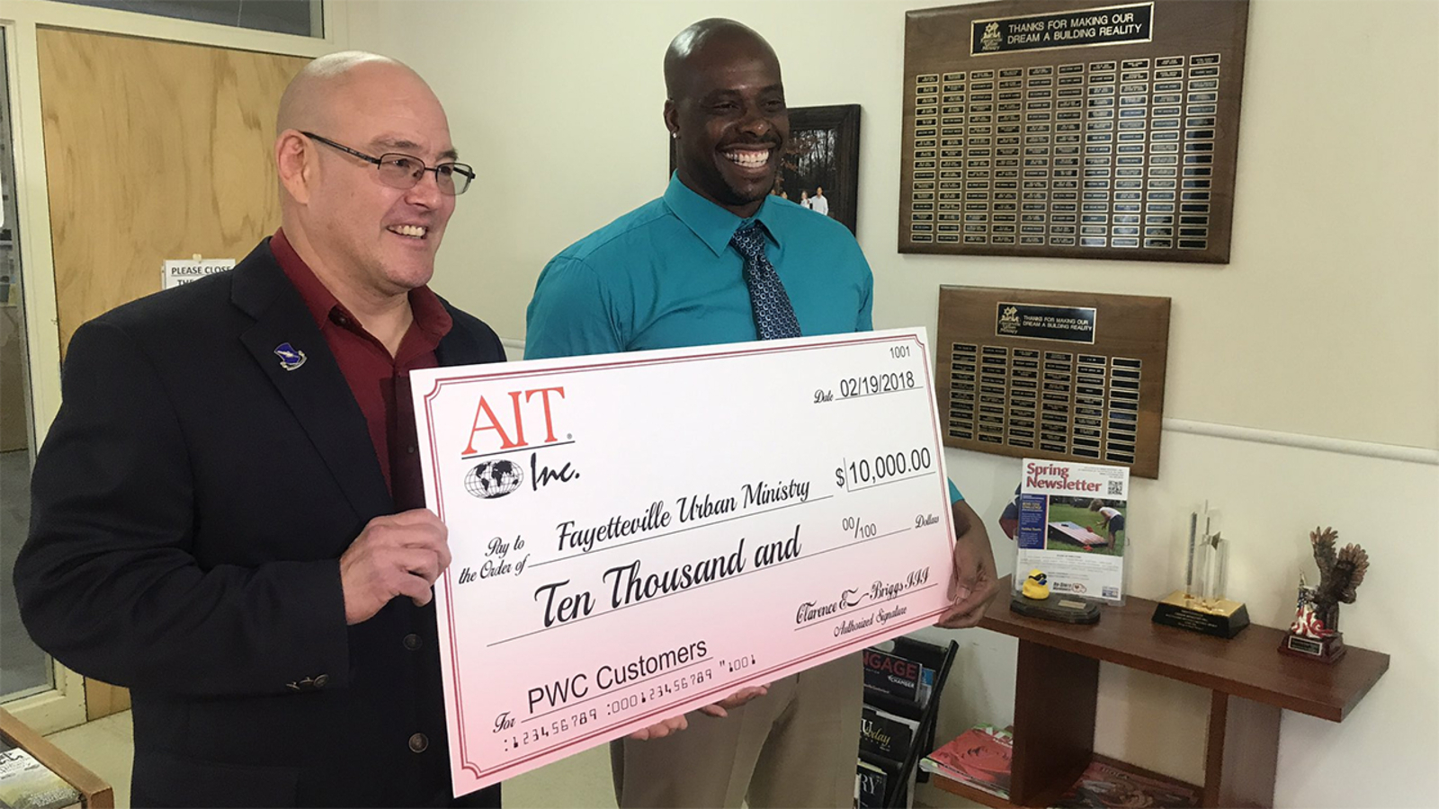 Fayetteville businessman donates $10,000 to help PWC customers - ABC11 ...