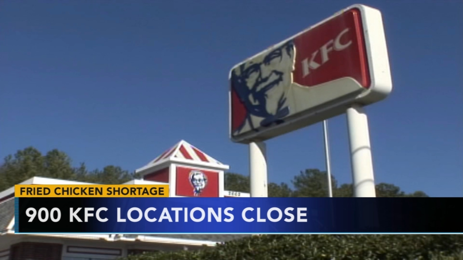 Feathers fly as chicken shortage shuts KFCs across Britain - 6abc ...