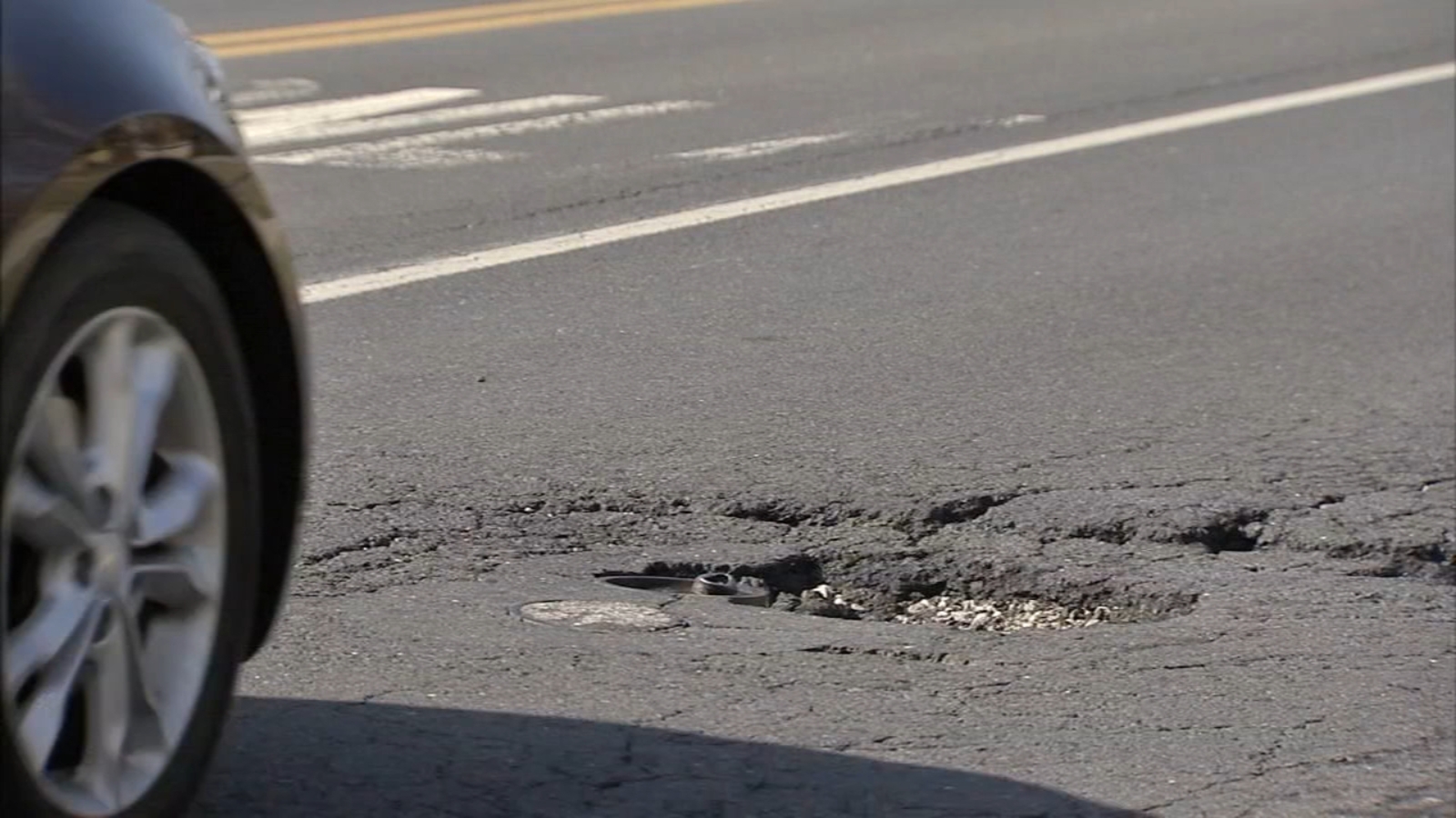 Downside of nicer weather? More potholes - 6abc Philadelphia