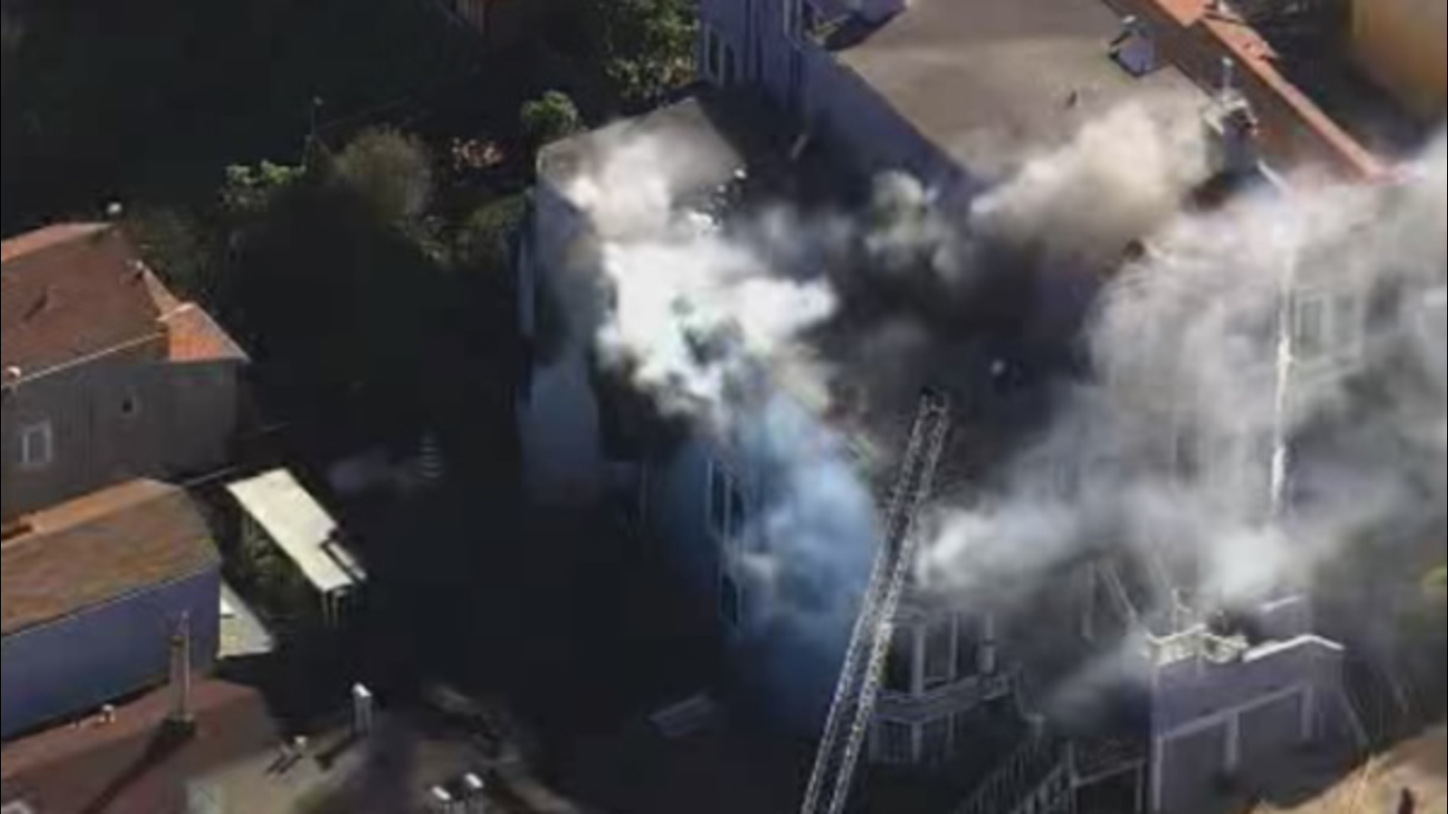Crews battling house fire in San Francisco's Mission District - ABC7 ...