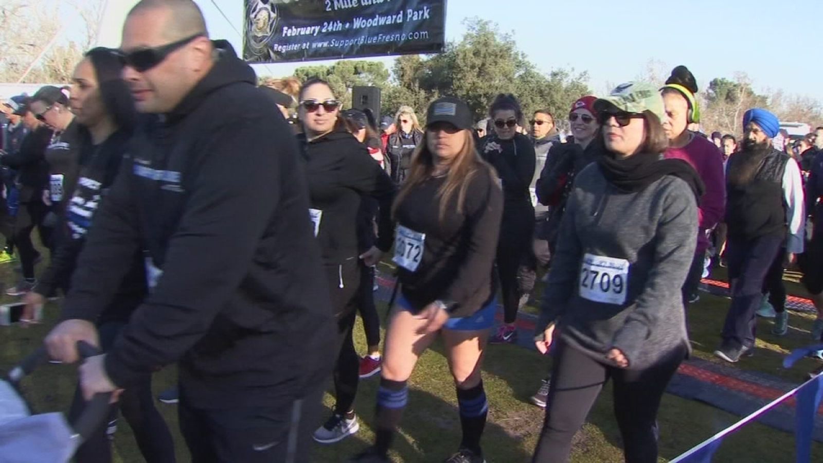 Thousands converge to Woodward Park for Fresno PD's Support Blue Run ...