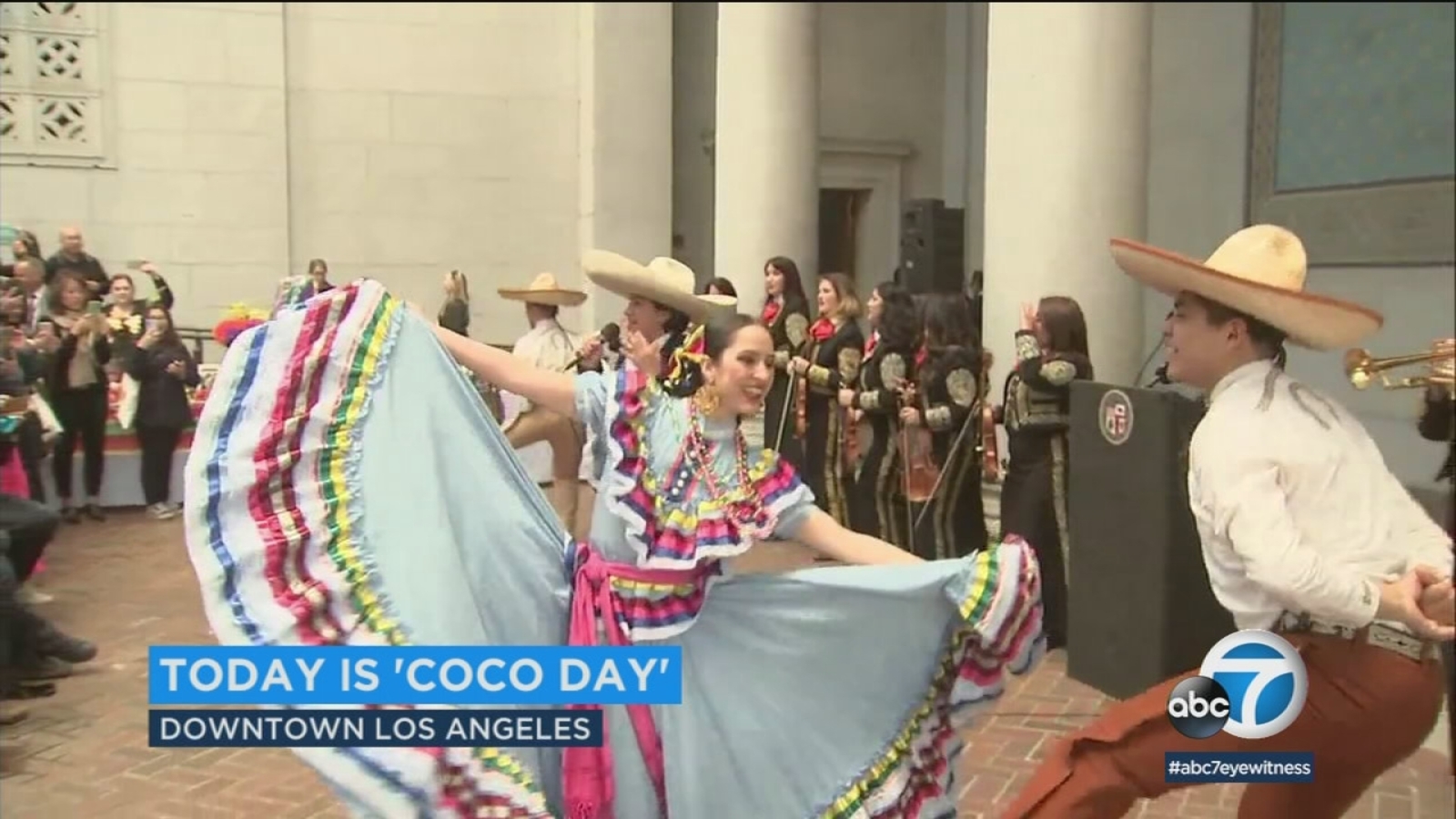 'Coco Day' celebrated at Los Angeles City Hall - ABC7 Los Angeles