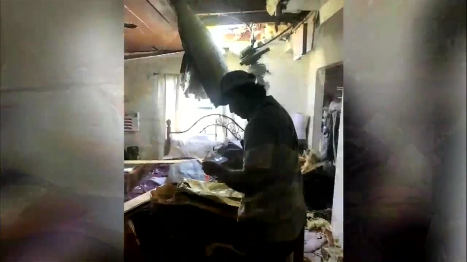 Inflatable raft leaves huge hole in roof during training accident ...