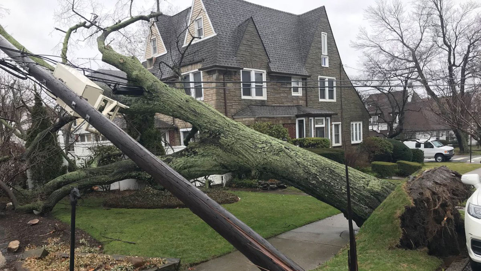 PHOTOS: Damage, chaos caused by savage nor'easter - ABC7 New York