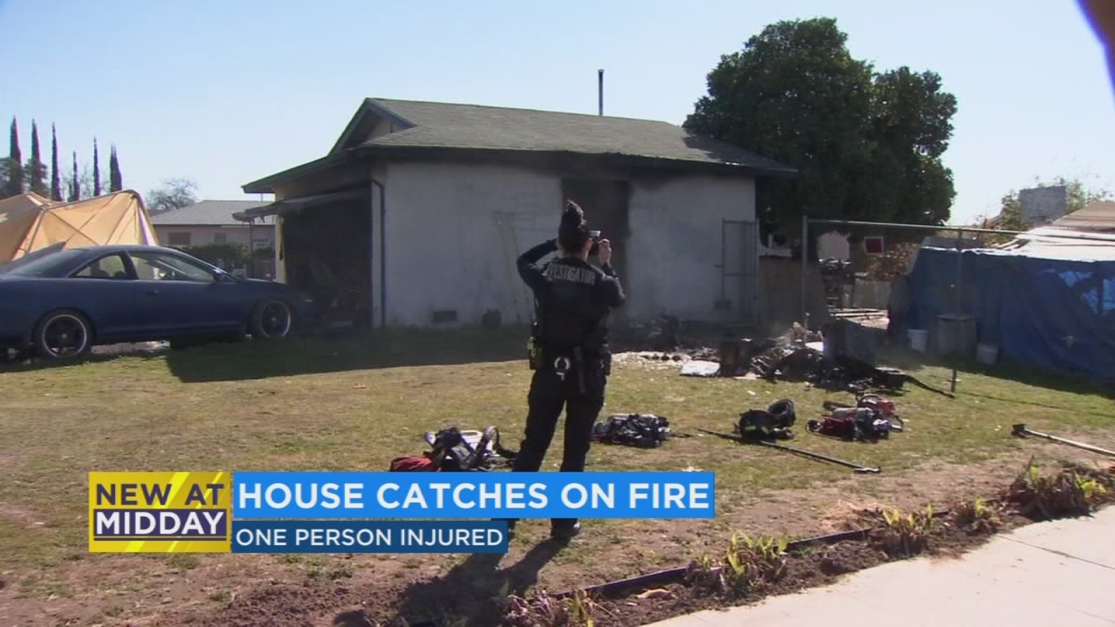 One injured in Southwest Fresno house fire - ABC30 Fresno