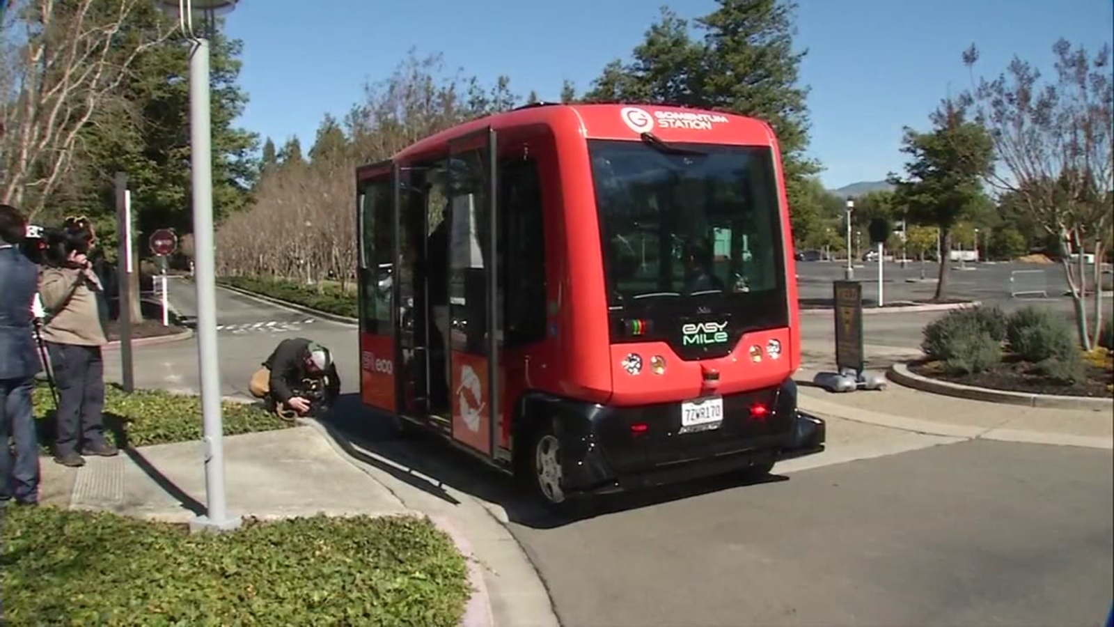 1st shared autonomous vehicle given permission to travel on public ...