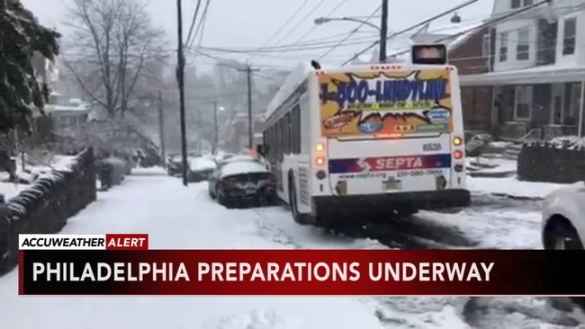 City of Philadelphia declares snow emergency for Wednesday - 6abc ...