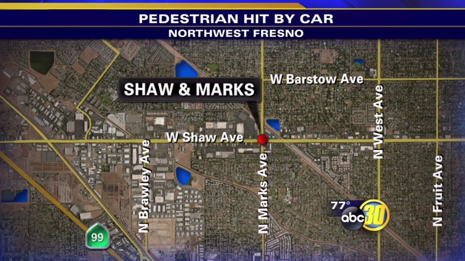 Man Struck Killed By Car In Northwest Fresno Abc30 Fresno
