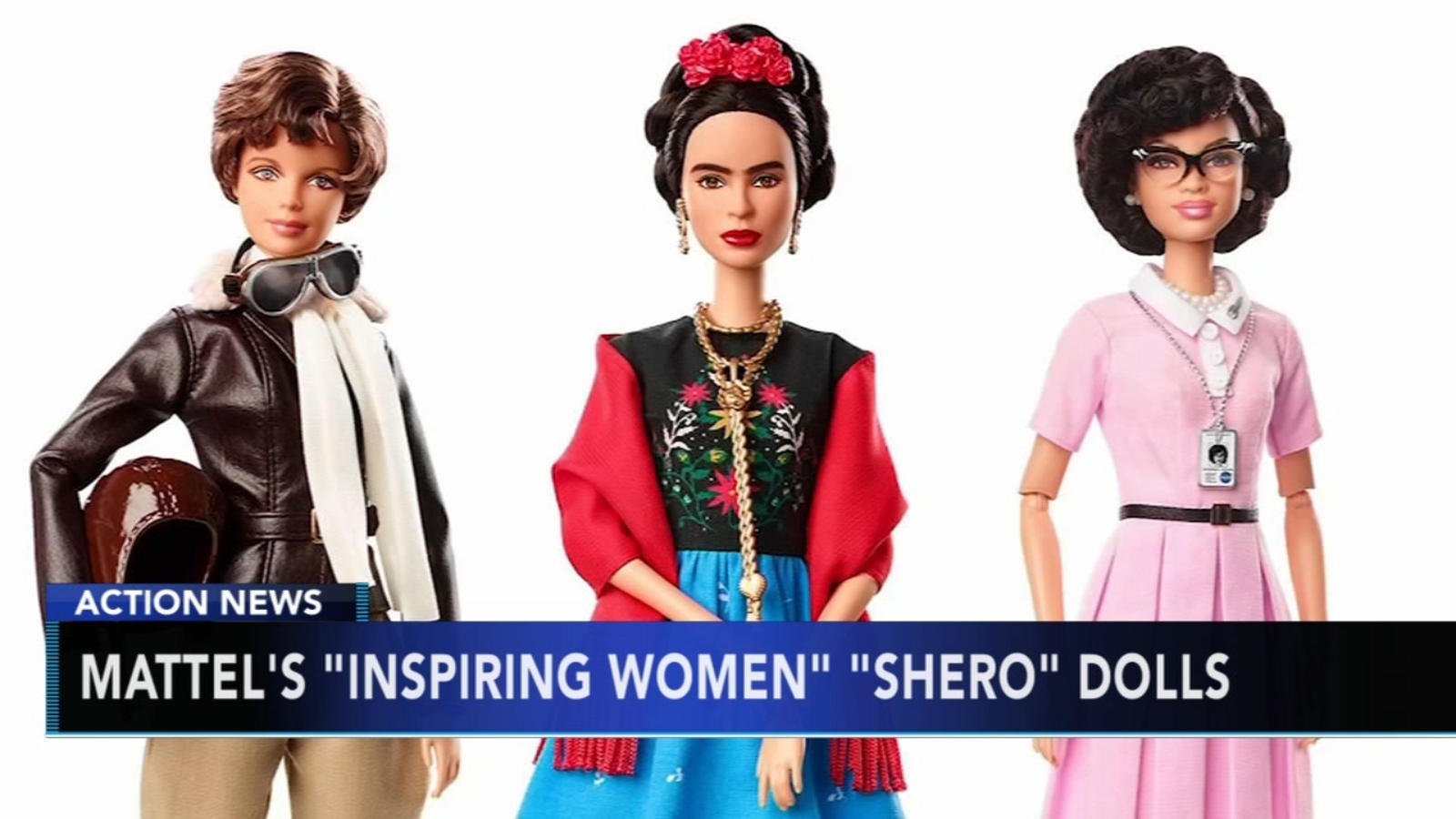 Mattel introduces new "inspiring women" Barbie dolls - 6abc Philadelphia