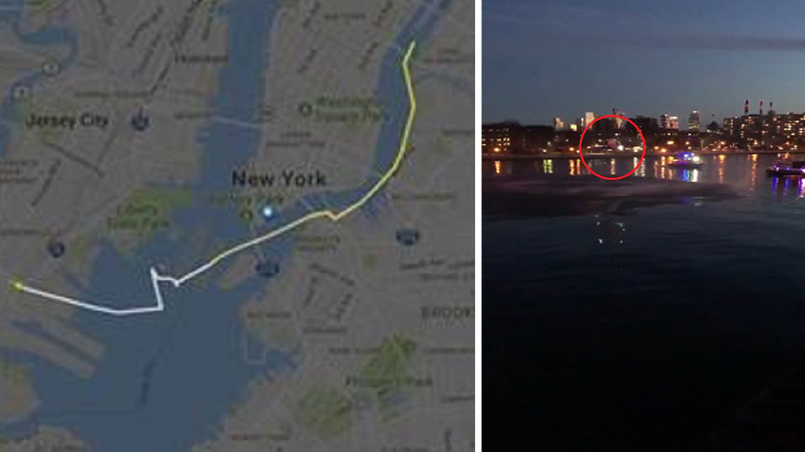 Map shows exact path helicopter took over East River - ABC7 New York