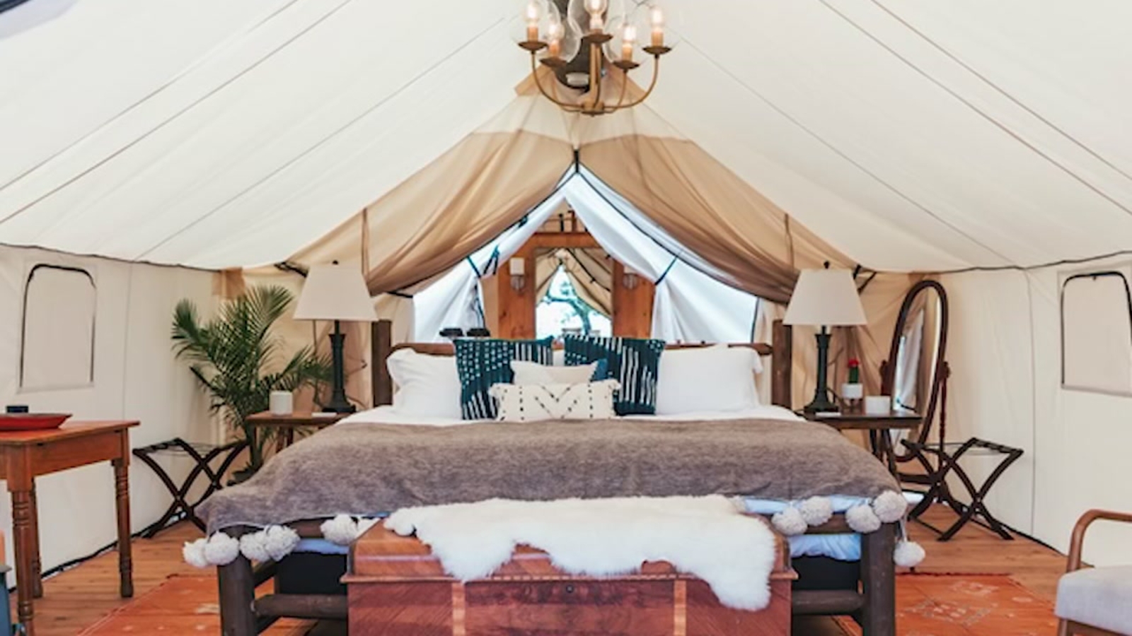 New retreat brings luxurious glamping to Texas Hill Country - for a ...