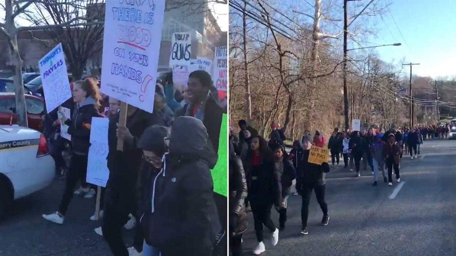 Students nationwide walkout of class to protest gun violence - ABC30 Fresno