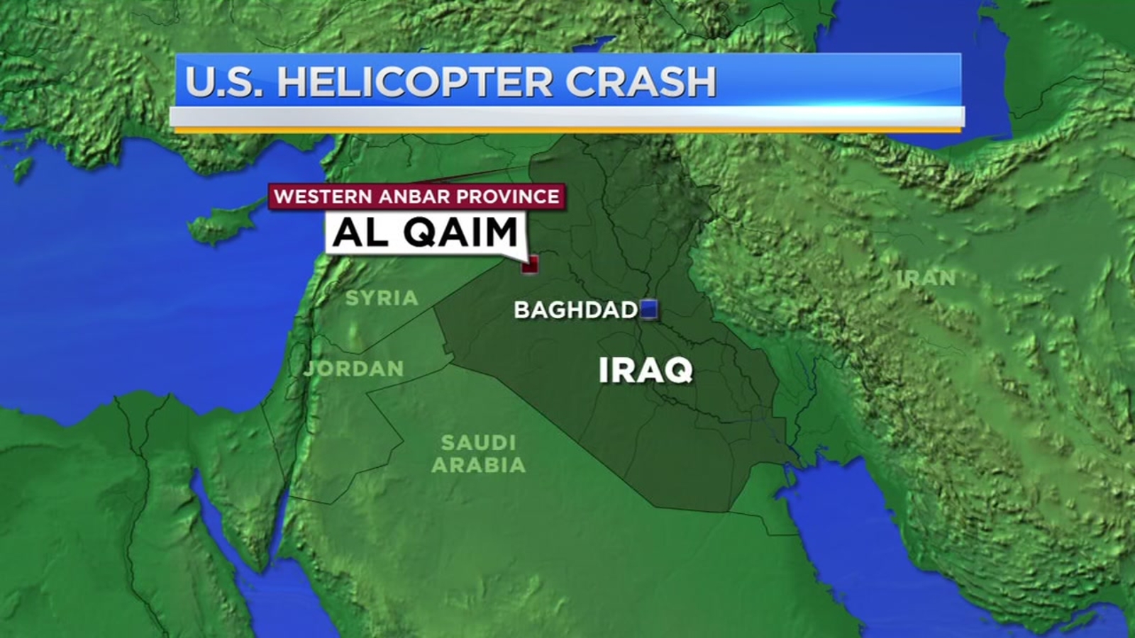 Pentagon: No survivors in American helicopter crash in Iraq - ABC13 Houston