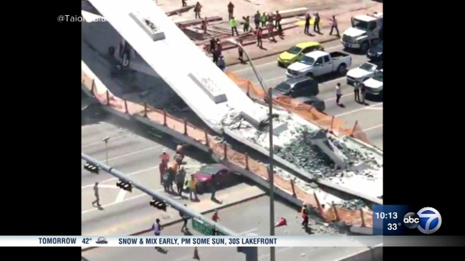 All 6 victims recovered in Florida bridge collapse - ABC7 Chicago