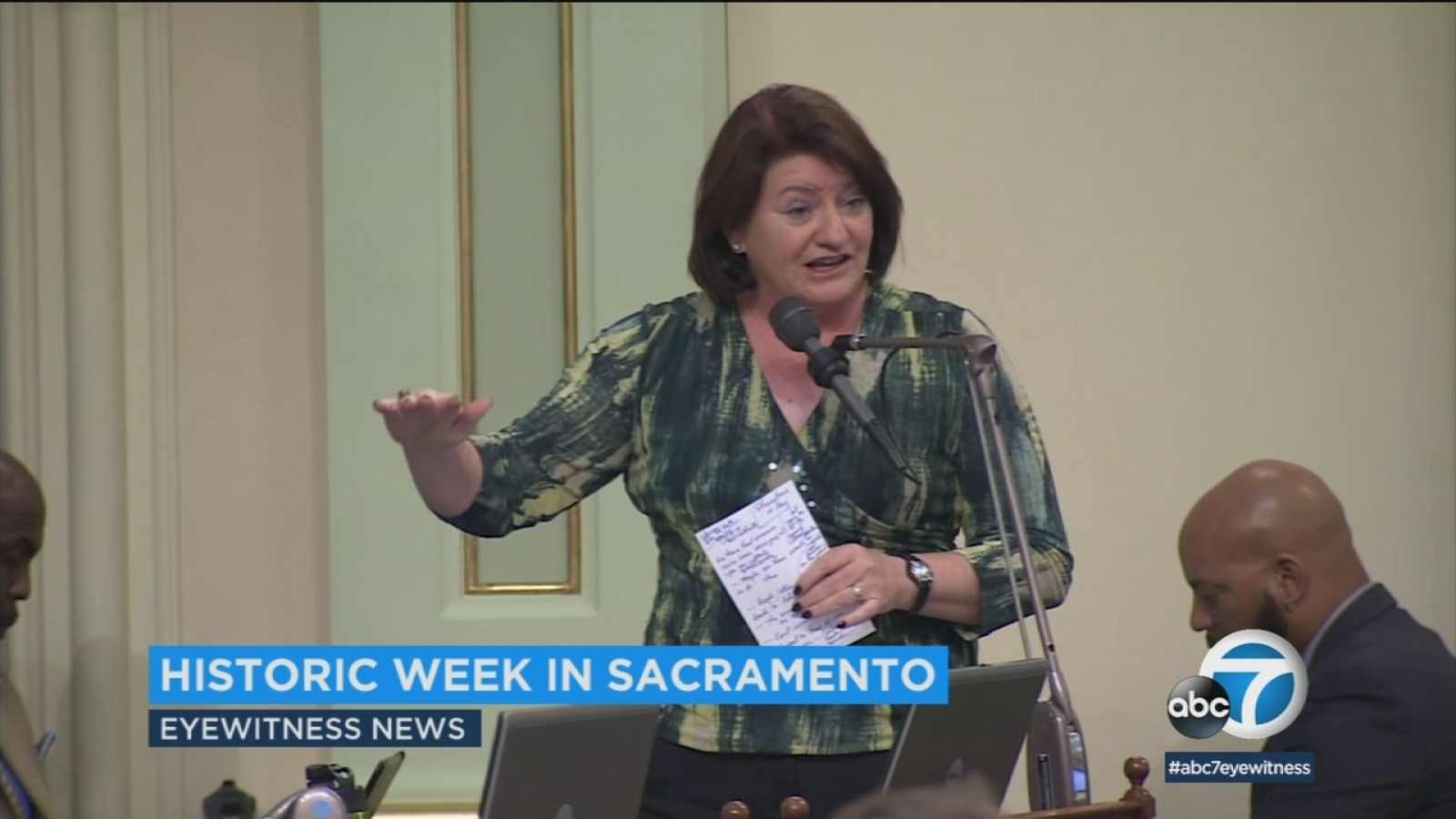 First LGBT woman to take top role in California Senate - ABC7 Los Angeles