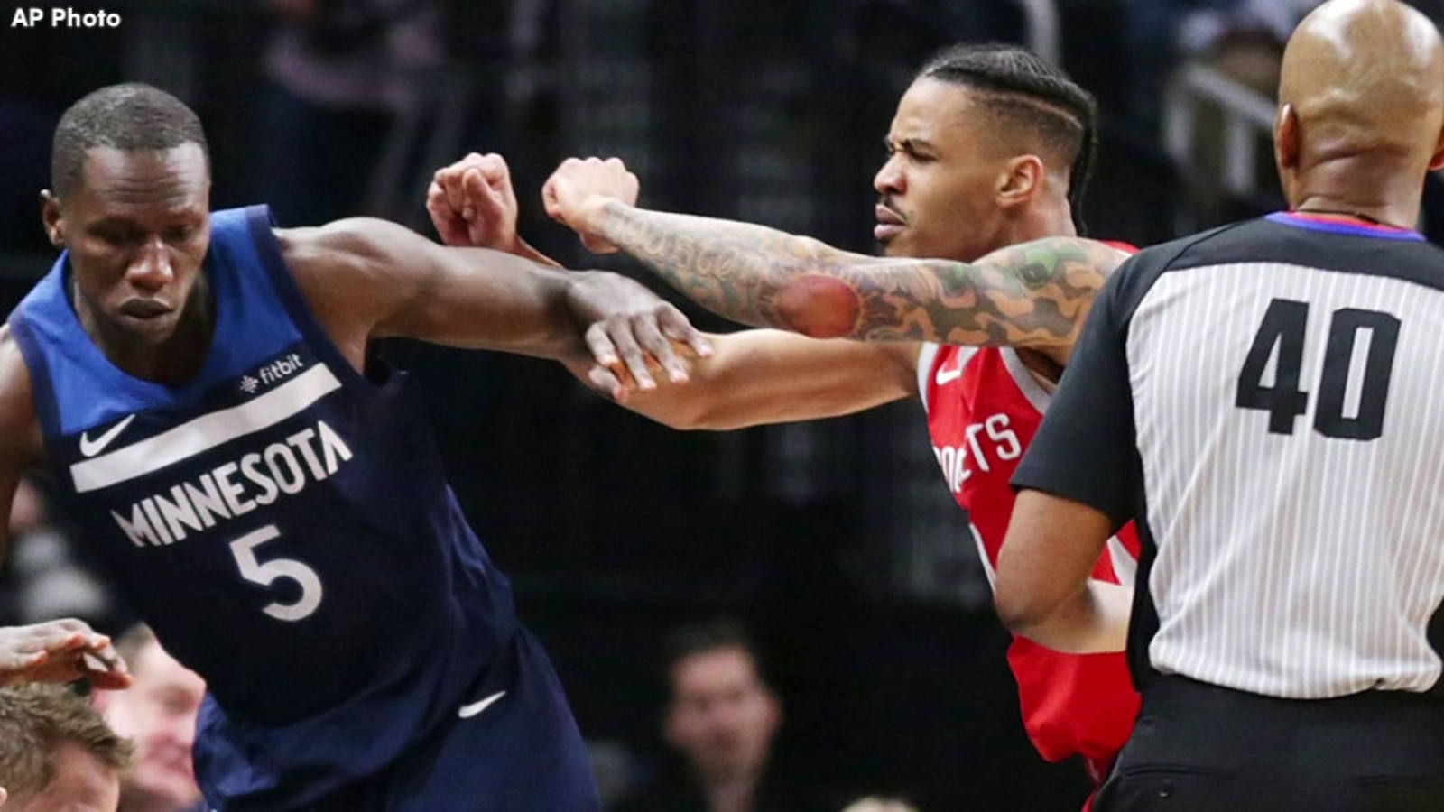 Houston Rockets' Gerald Green fined $25K for shove vs. Timberwolves ...