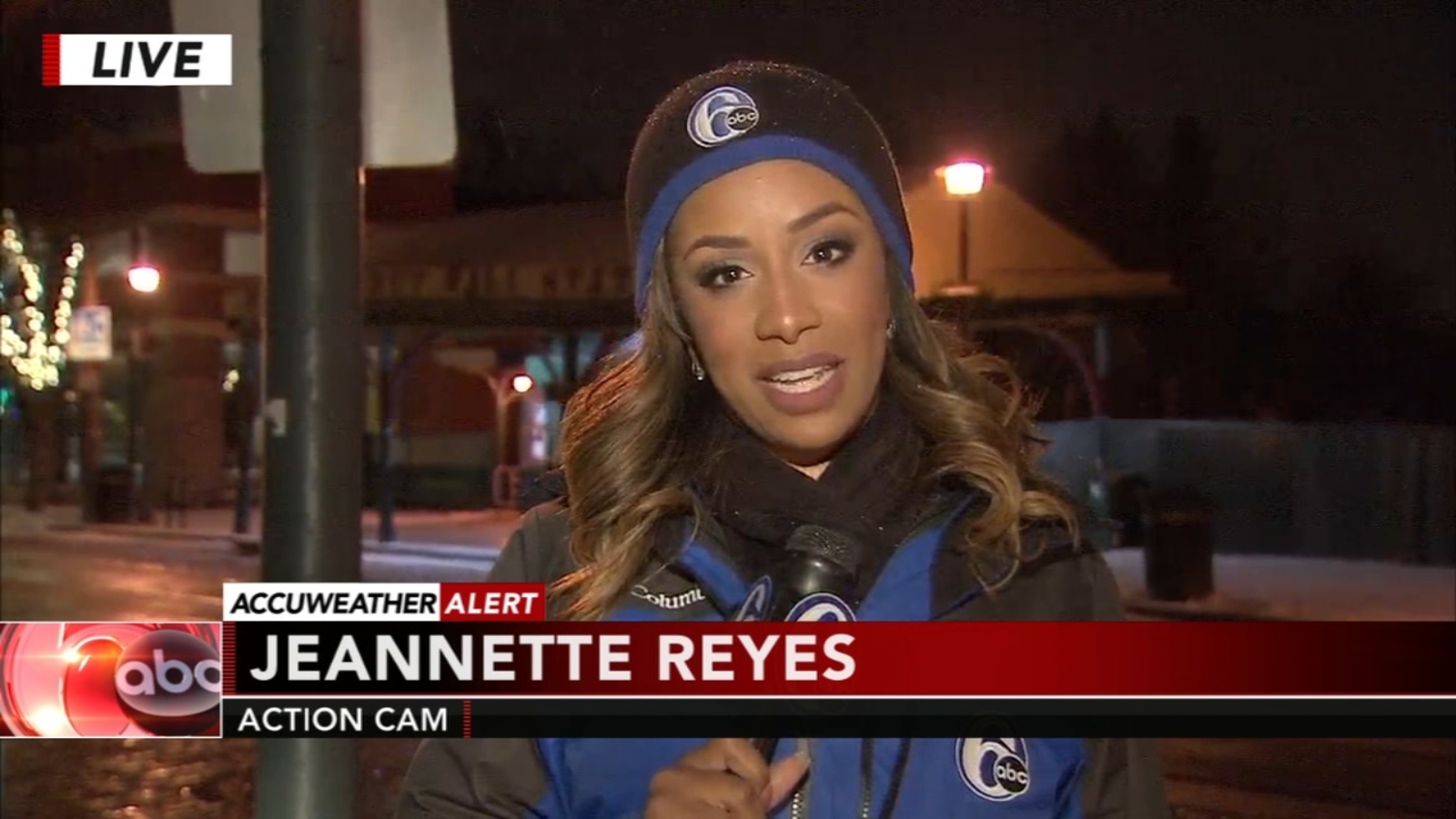 Jeannette Reyes reports in Chestnut Hill section of Philadelphia as Nor ...