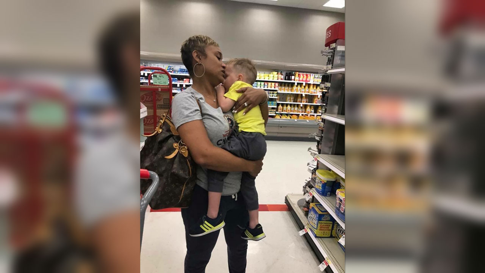 Woman thanked for comforting stranger's toddler at Target - ABC7 Los ...