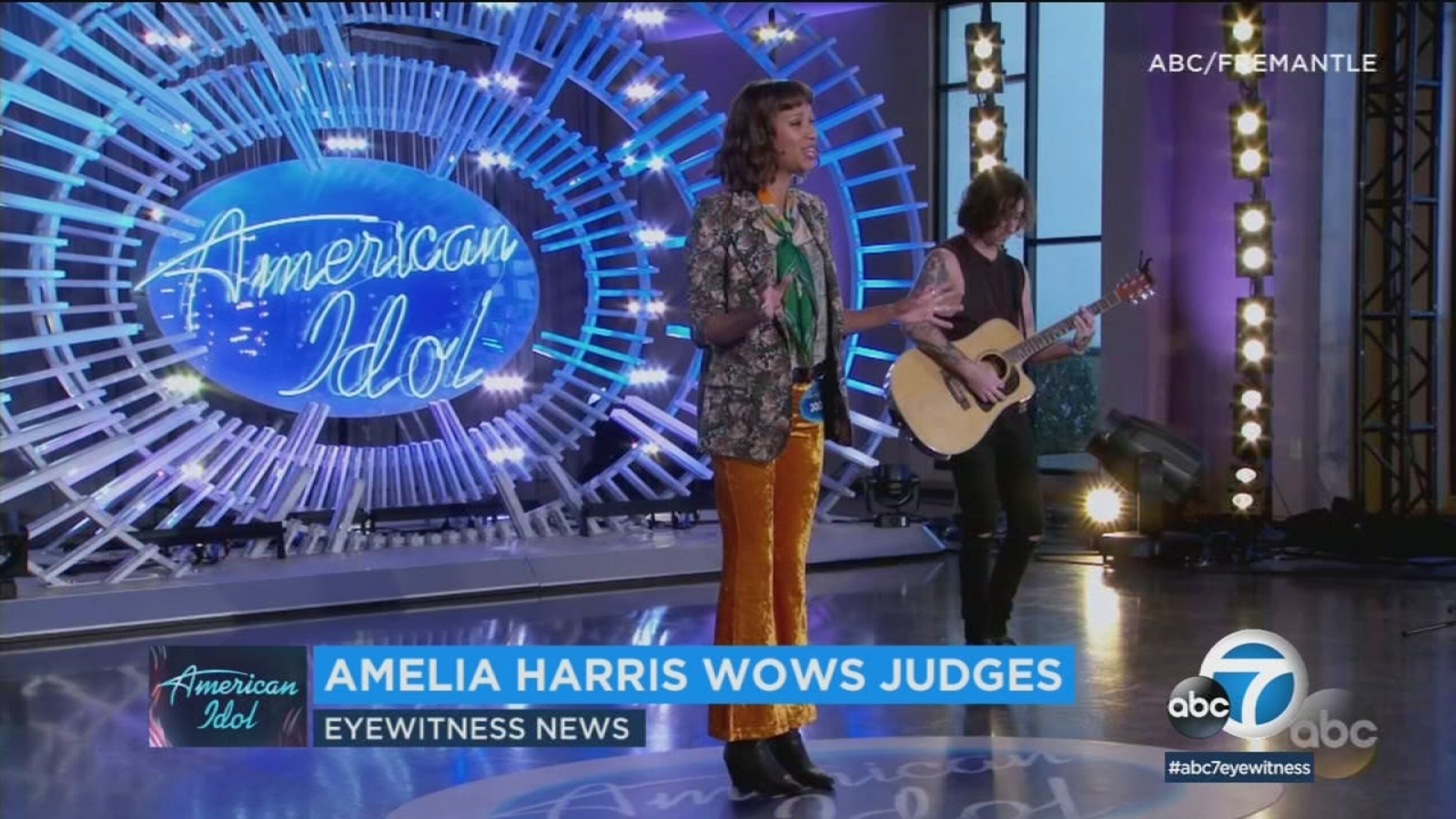'American Idol' contestant Amelia Harris talks about her journey - ABC7 ...