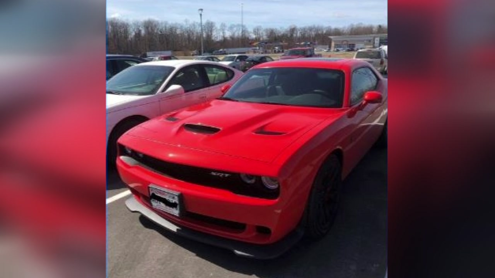 'Just trying to get to Maryland' says man driving Dodge Challenger ...