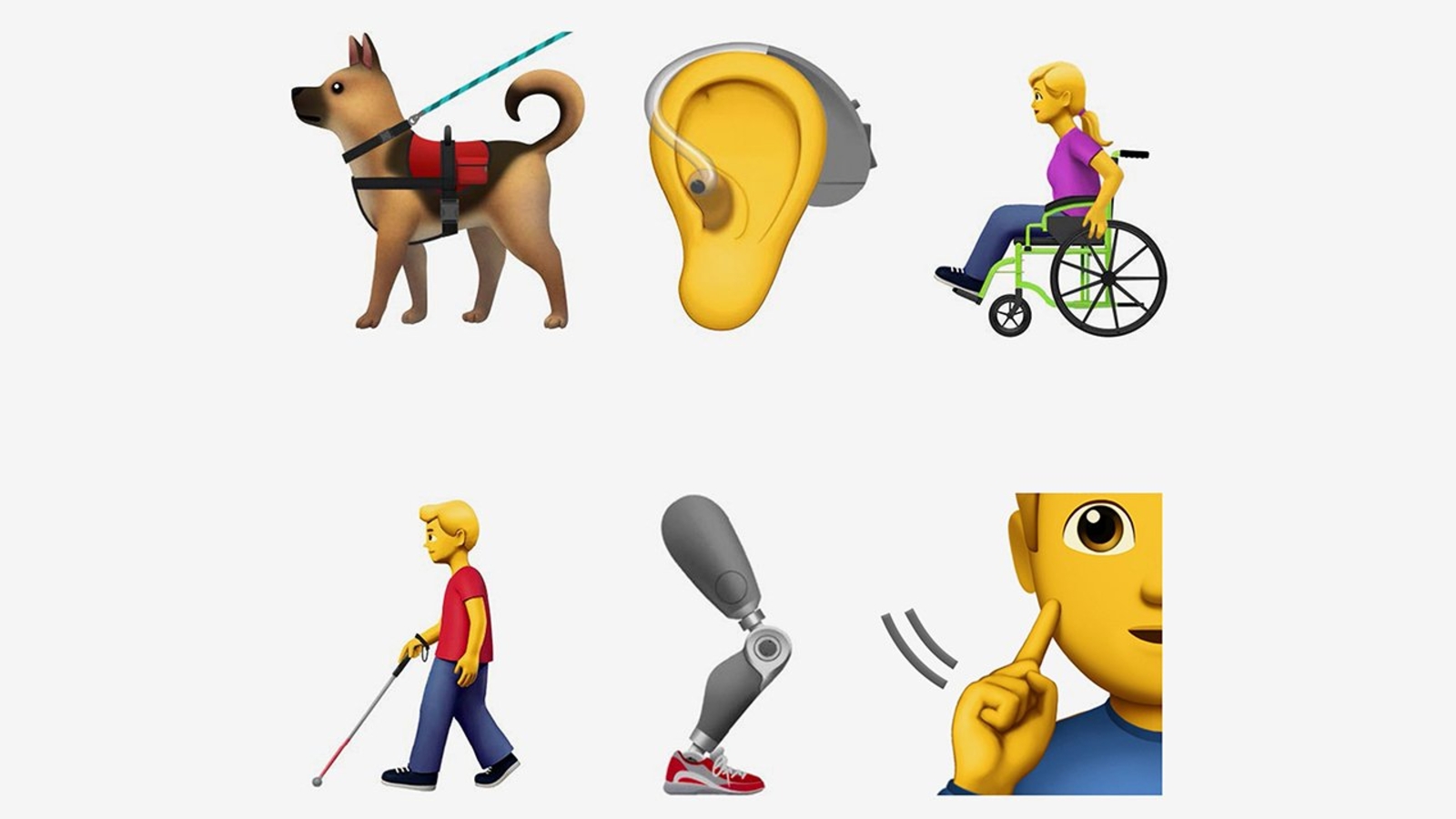 From service dogs to a prosthetic arm, Apple proposes 13 disability ...