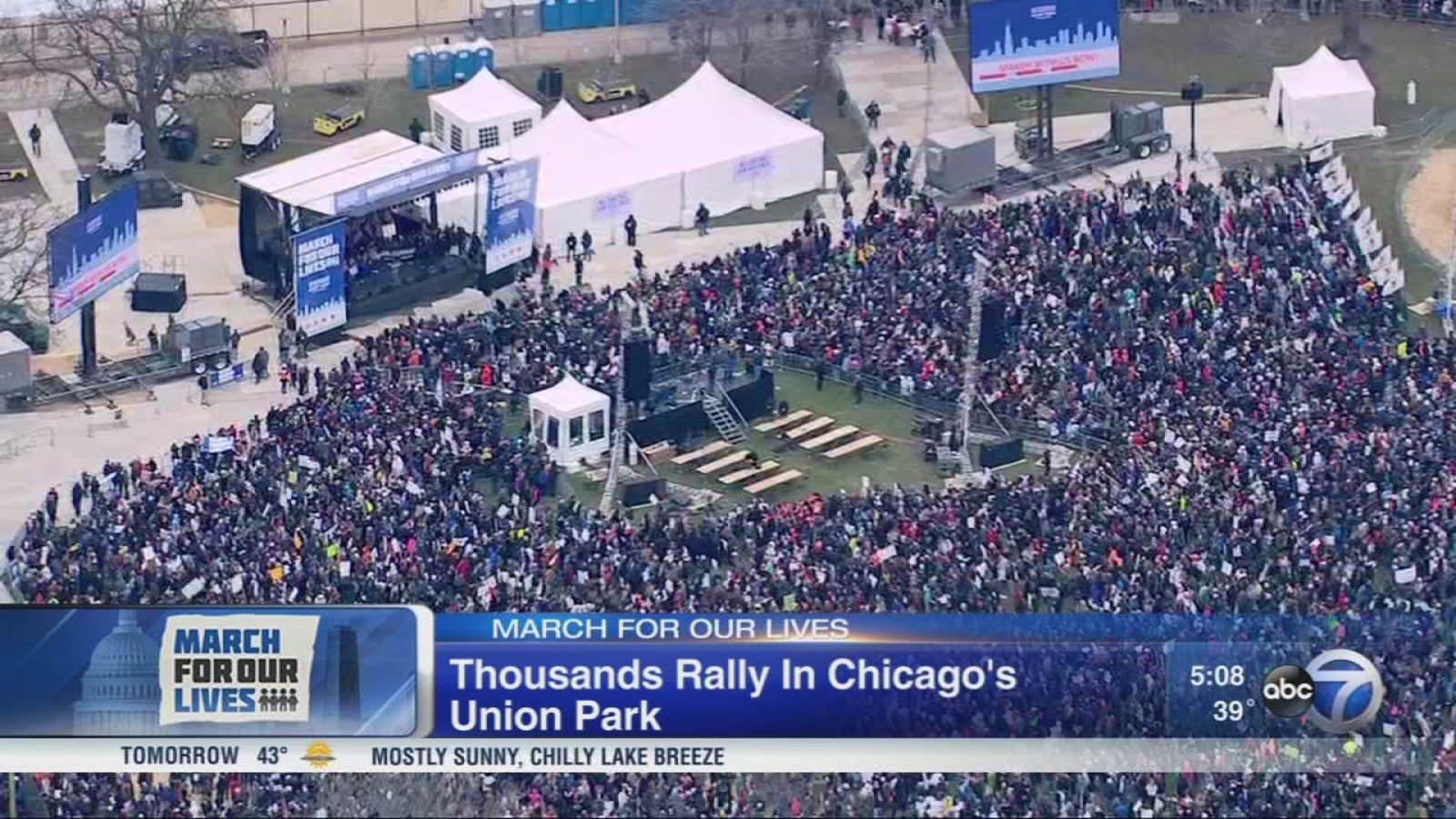 March for Our Lives: Thousands gather in Chicago, D.C. for March for ...