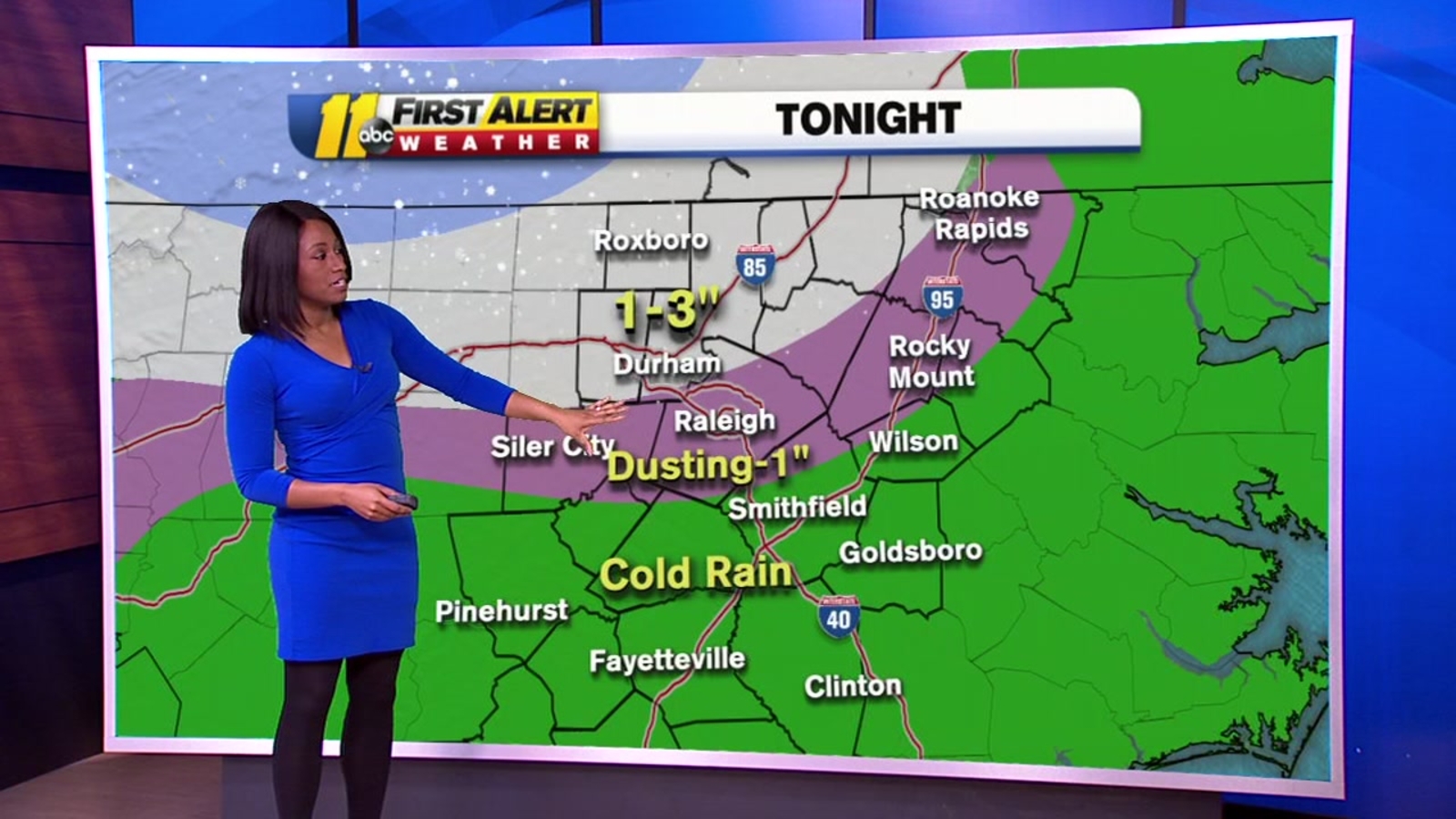 Winter Weather Advisory extended to Wake County, Warning issued for ...