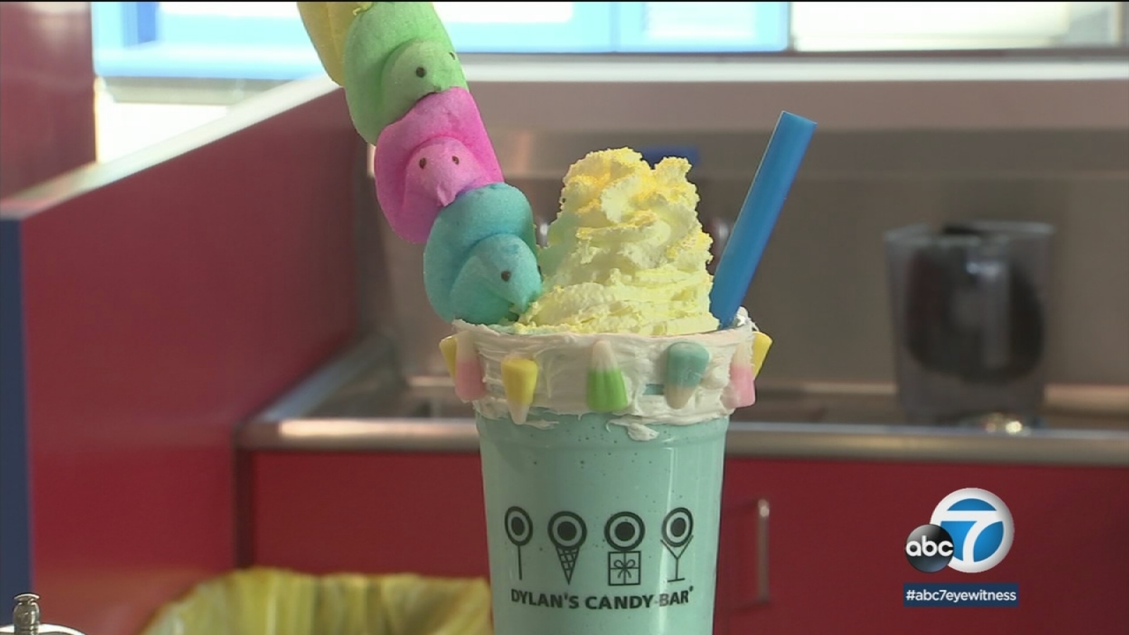 Treat yourself to a Peeps milkshake at the LA Farmer's Market - ABC7 ...